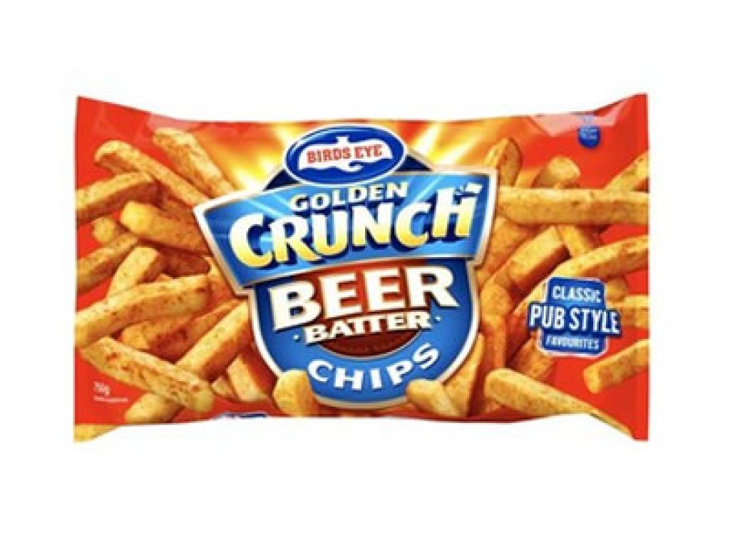 Birds Eye Golden Crunch Beer Batter Chips $1.89