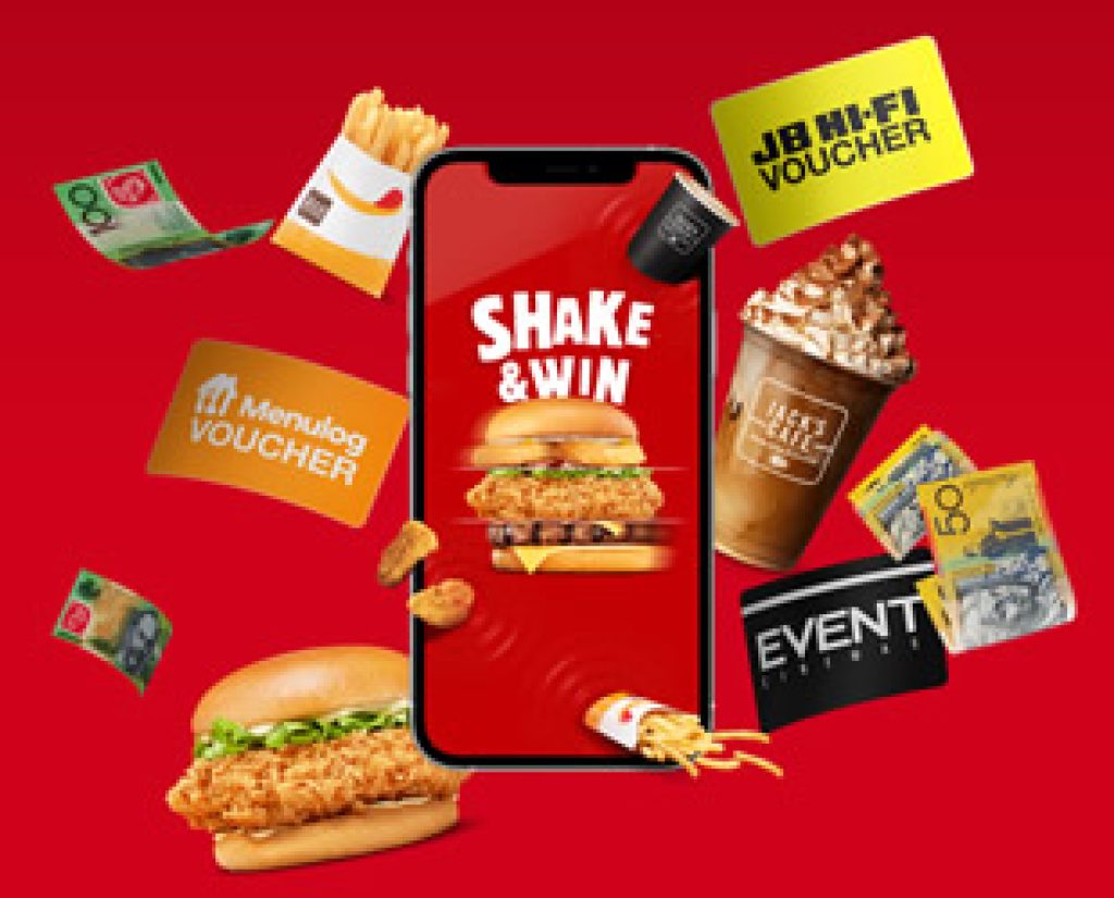 WIN $$$ Prices - Shake & Win Mega Month at Hungry Jack's